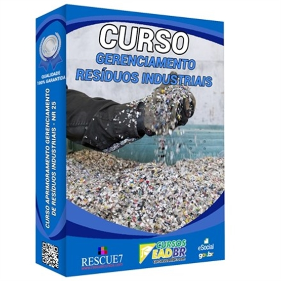 Curso Gerenciamento de Resíduos Industriais | NR 25 | EAD | 1747